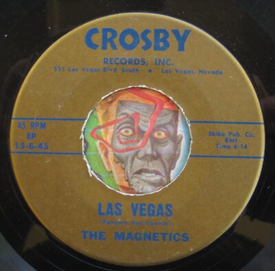 HEAR Gus Giuffre Magnetics 45 Las Vegas Story CROSBY | eBay