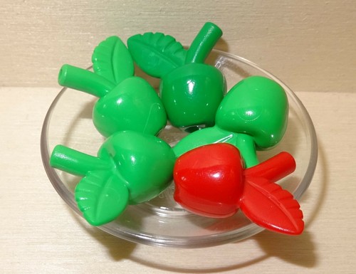 Nr.4816 Lego 6942 33051 Minifig transp. Obstteller mit 6 Äpfeln | eBay.de