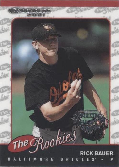 2001 Donruss - The Rookies Rick Bauer #R39 Baseball's Best Silver /499 ...