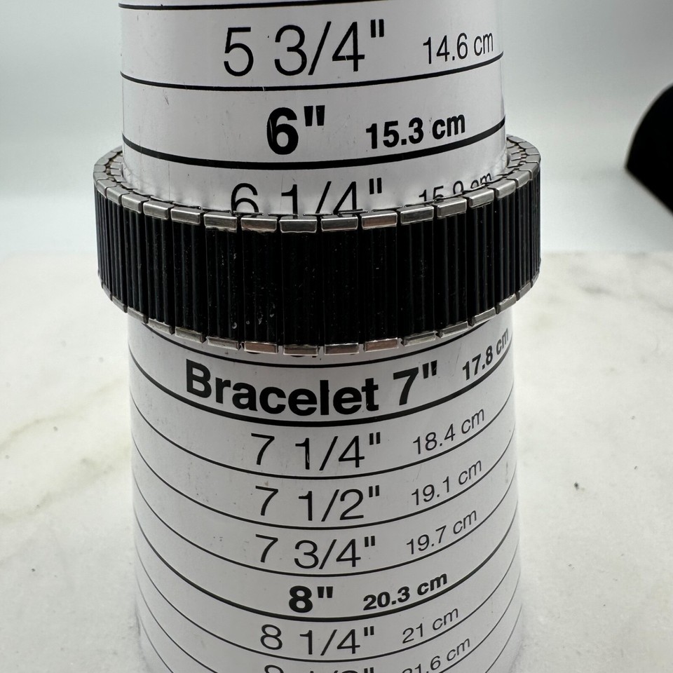 Vintage Mens Timex Easy Reader, Black and Silver Expansion Band, Has ...