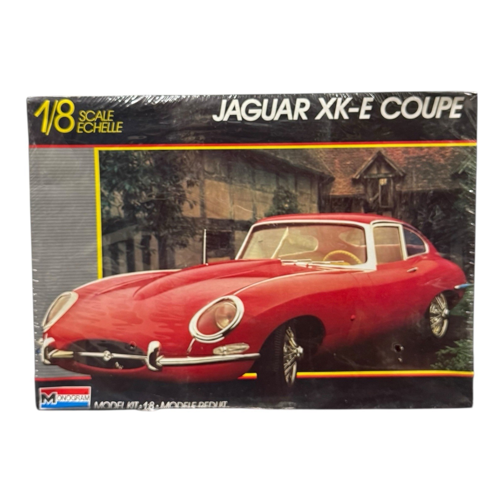 Monogram 1 8 Scale Jaguar XK E Coupe Model Kit 1987 Vintage New Sealed ...