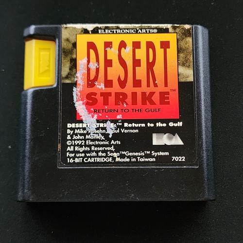 Genesis - Desert Strike Return to the Gulf Sega Genesis Cart Only | eBay