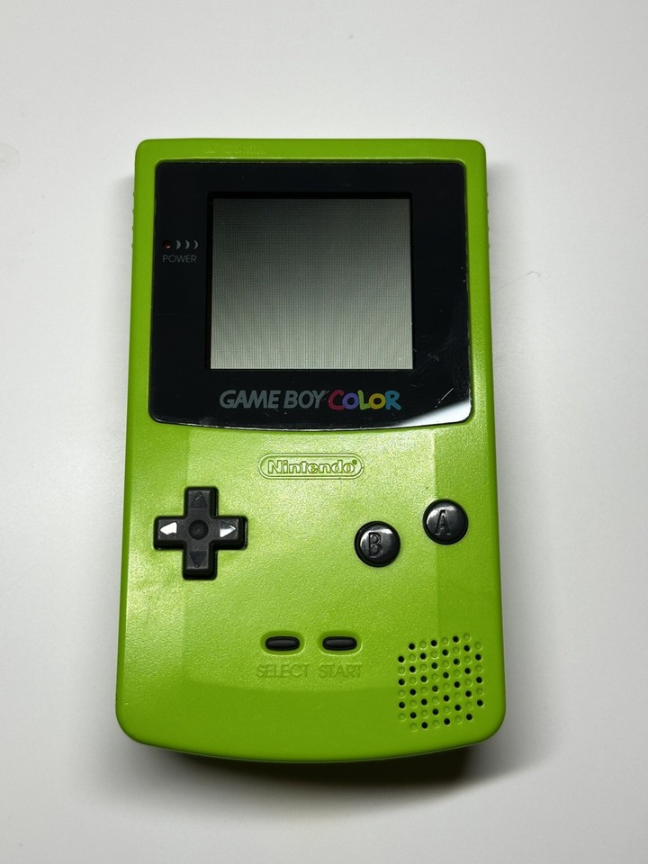 Nintendo Game Boy Color Kiwi Handheld System (CGB-001) TESTED & WORKING ...