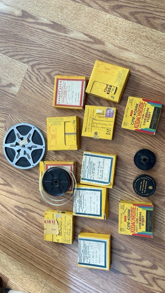 Vintage 8mm Film LOT of 11 1950's or Earlier California Home Movies ...