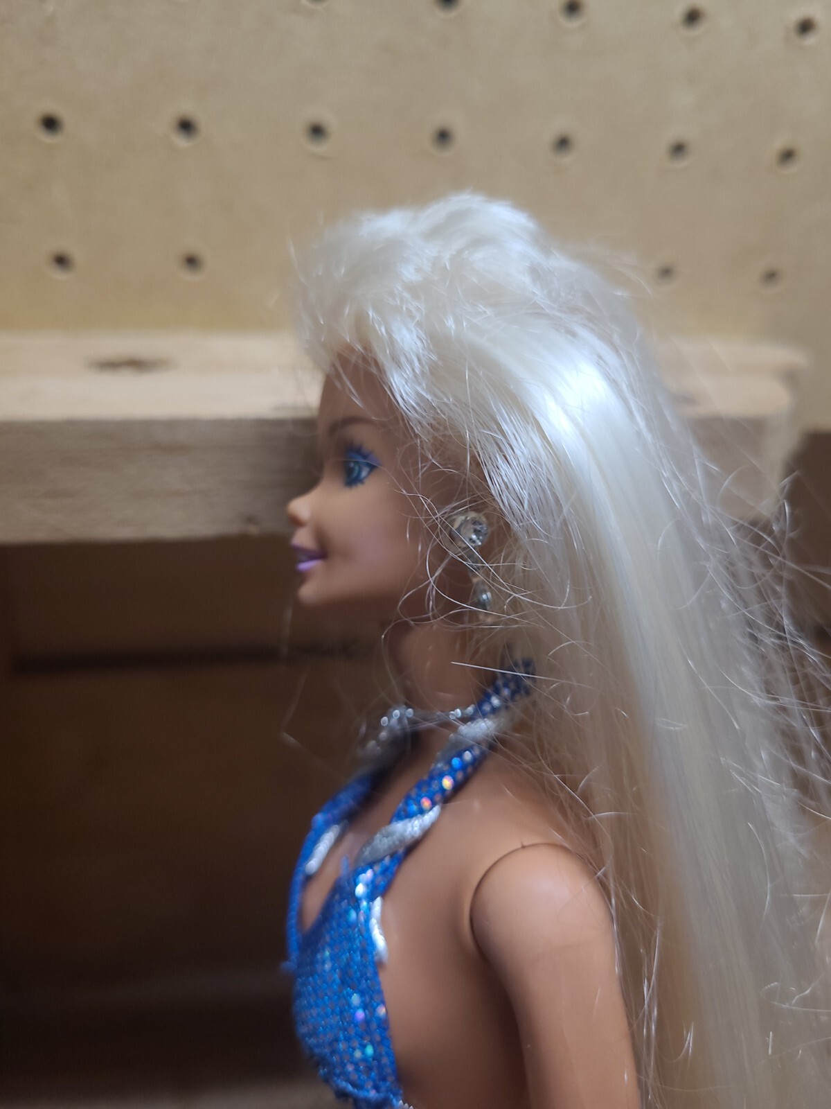 1995 Mattel Sparkle Beach Barbie Doll With Necklace Good Condition Fast ...