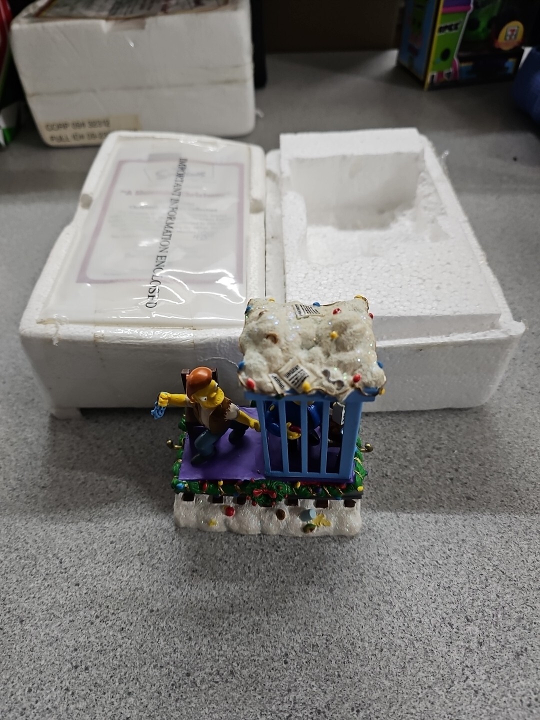 Simpsons “A Slammin’ Christmas” Hamilton Christmas Express Collection ...