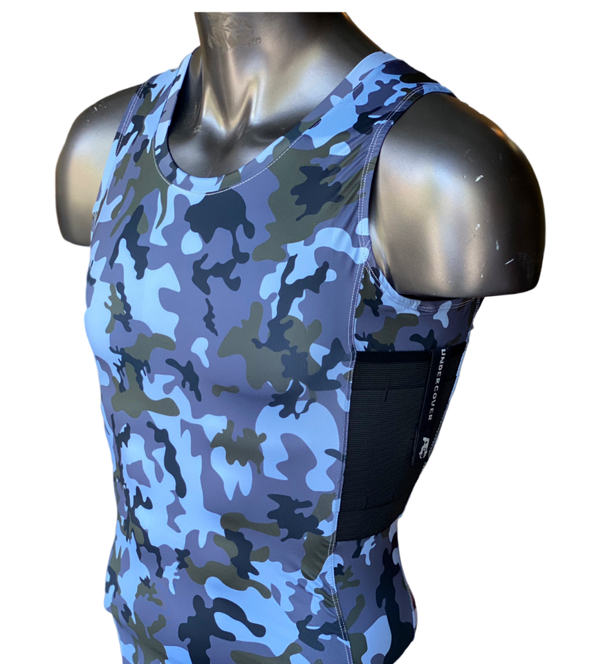 AC UNDERCOVER CCW Tank Top Shirt Concealed Carry Clothing Ref 513 ...