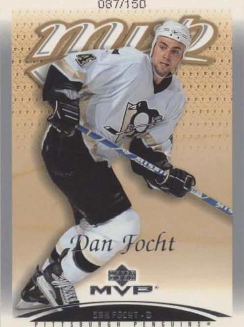 2003-04 Upper Deck MVP - Dan Focht #340 Silver Script /150 for sale ...