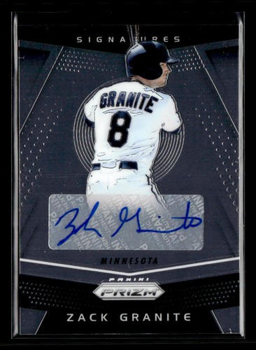 2018 Panini Prizm Signatures #8 Zack Granite AUTO Twins | eBay