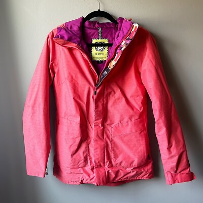 Burton Snowboard/Winter Jacket Coral/Pink - Women’s XS | eBay