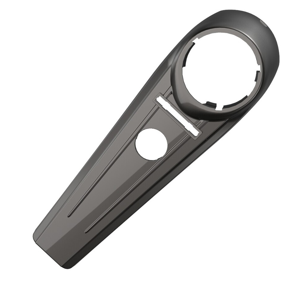 Advanblack Fits 11-17 Harley Softail Extended Tank Dash Console SILVER ...