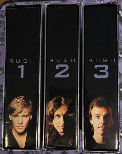Rush Sectors 1,2 & 3 Complete CD Boxed Set's & 1989-2007 Atlantic Box ...