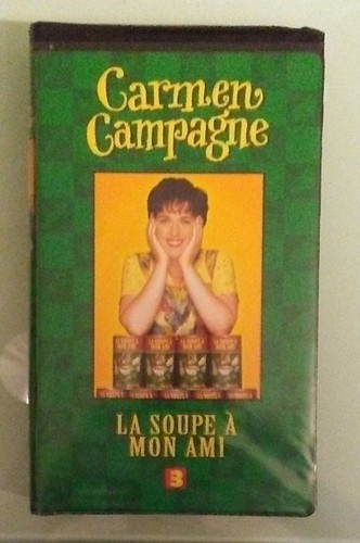 Carmen Campagne La Soupe A Mon Ami 3 Vhs Videotape Ebay