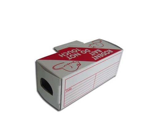 10 x Pro Cardboard Mice Boxes for Mouse Poison Control Monitoring - Wax ...