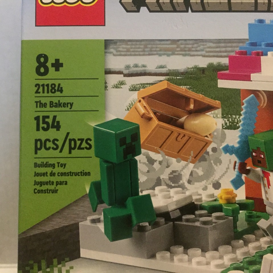 New Lego Minecraft The Bakery Set #21184 - 154 Pieces | eBay