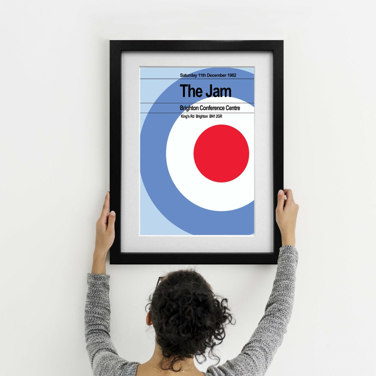 The Jam 1982 Last Concert Poster Weller MULTI-PRINT or Three FRAMED ...