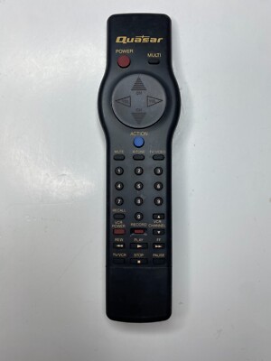 Quasar EUR501201 TV VCR Remote, OEM for SP2716K SP2026K PV800P SP2027 ...