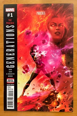 GENERATIONS PHOENIX & JEAN GREY #1 Mattina 2ND PTG Marvel Comics 2017 ...