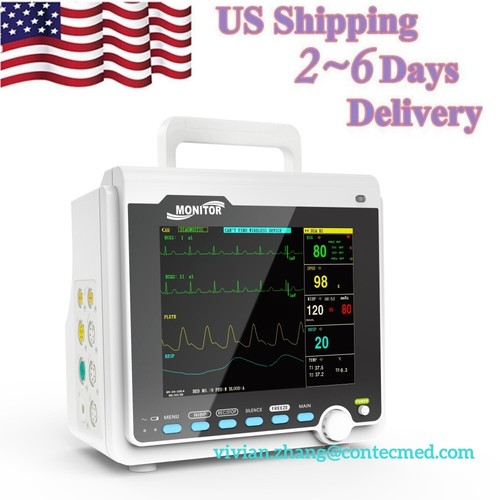 CMS6000VET Veterinary Patient Monitor Vital Signs 6 Parameter ICU ...