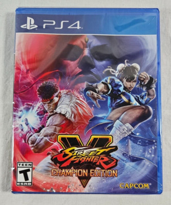 Street Fighter V Champion Edition Sony PlayStation 4 PS4 New Sealed ...