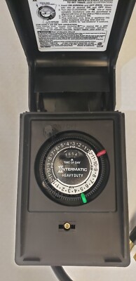 Intermatic HB11K Outdoor Timer-Black, OPEN BOX 783956984098 | eBay