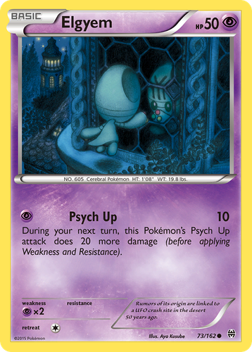 Elgyem (73/162) [XY: BREAKthrough] Moderately Played | eBay