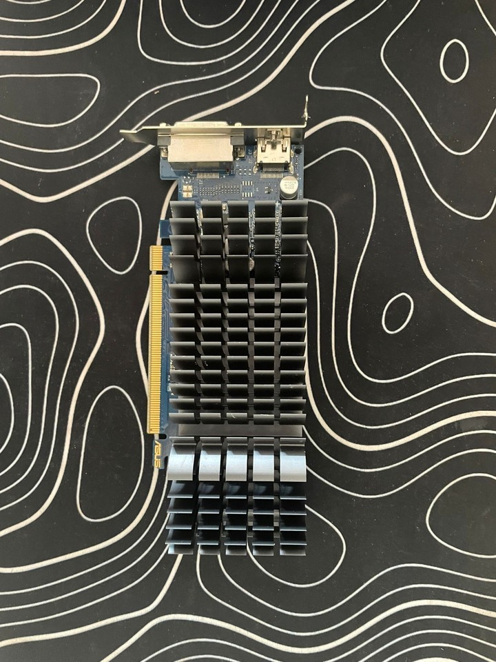 ASUS GeForce GT 1030 2GB GDDR5 GPU Passive Low Profile Graphics Card PC ...