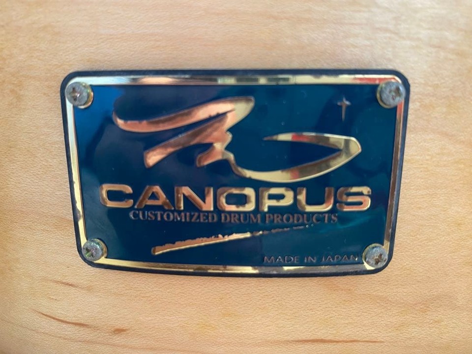 CANOPUS Snare Drum MO-1455 Oil Finished Maple | eBay