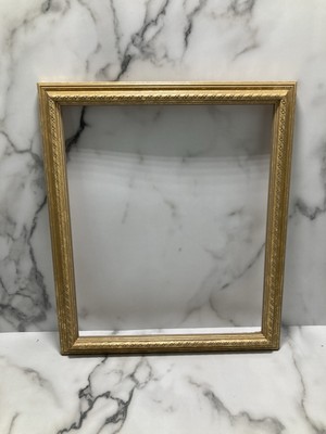 Vintage Gold Tone Picture Frame MCM , Holds 10 X 12” Frame Only | eBay