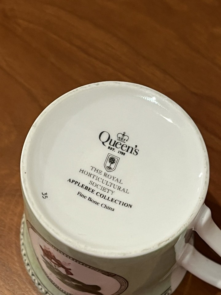 RHS Queens Mug Applebee Fuscia | eBay
