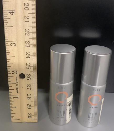 Vintage 2x Gap Earth EDT Scent Travel Spray .5oz/15ml 1990’s Never Used ...