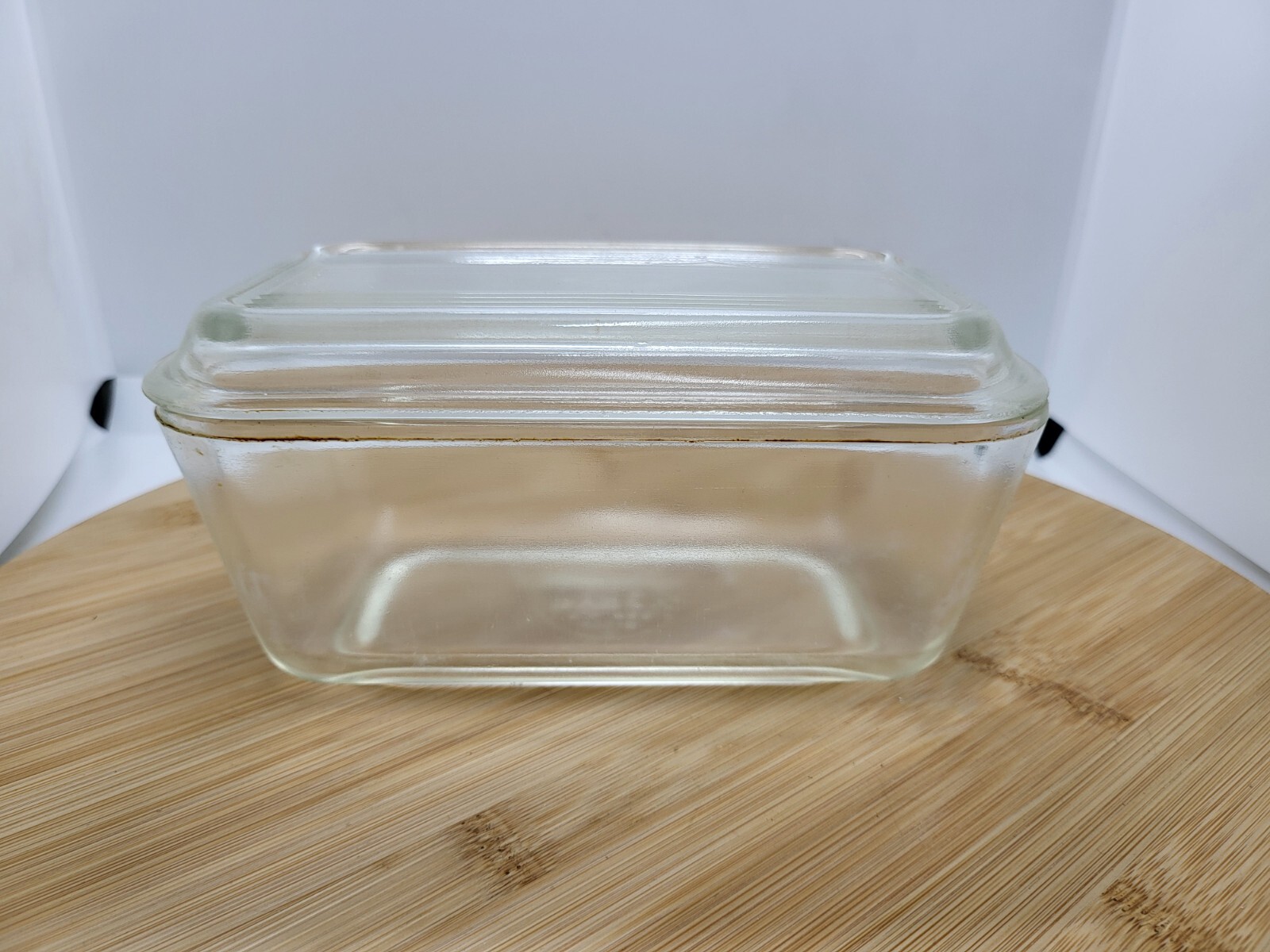 Pyrex #502-B Vintage Refrigerator Dish with 502-C Ribbed Glass Lid ...