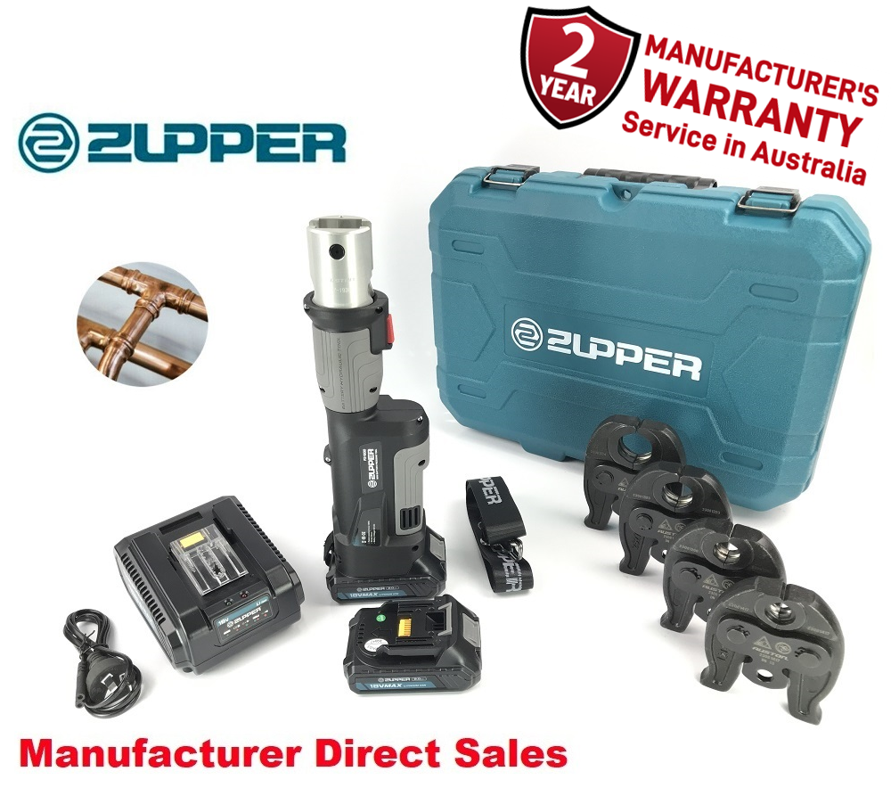 Zupper Plumbing Press Tool Kit For Copper, PZ-1930, Bpress Viega ...