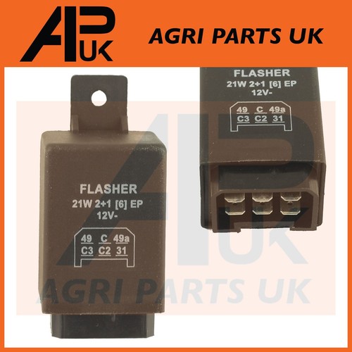 Flasher Indicator Unit Relay for Case International Valtra McCormick ...