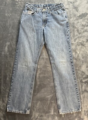 Cinch Silver Label Jeans Mens 31x32 Straight Western Cowboy Rodeo ...