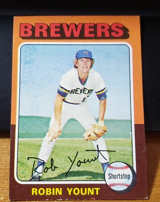 1975 TOPPS #223 ROBIN YOUNT BREWERS ROOKIE Shortstop | eBay