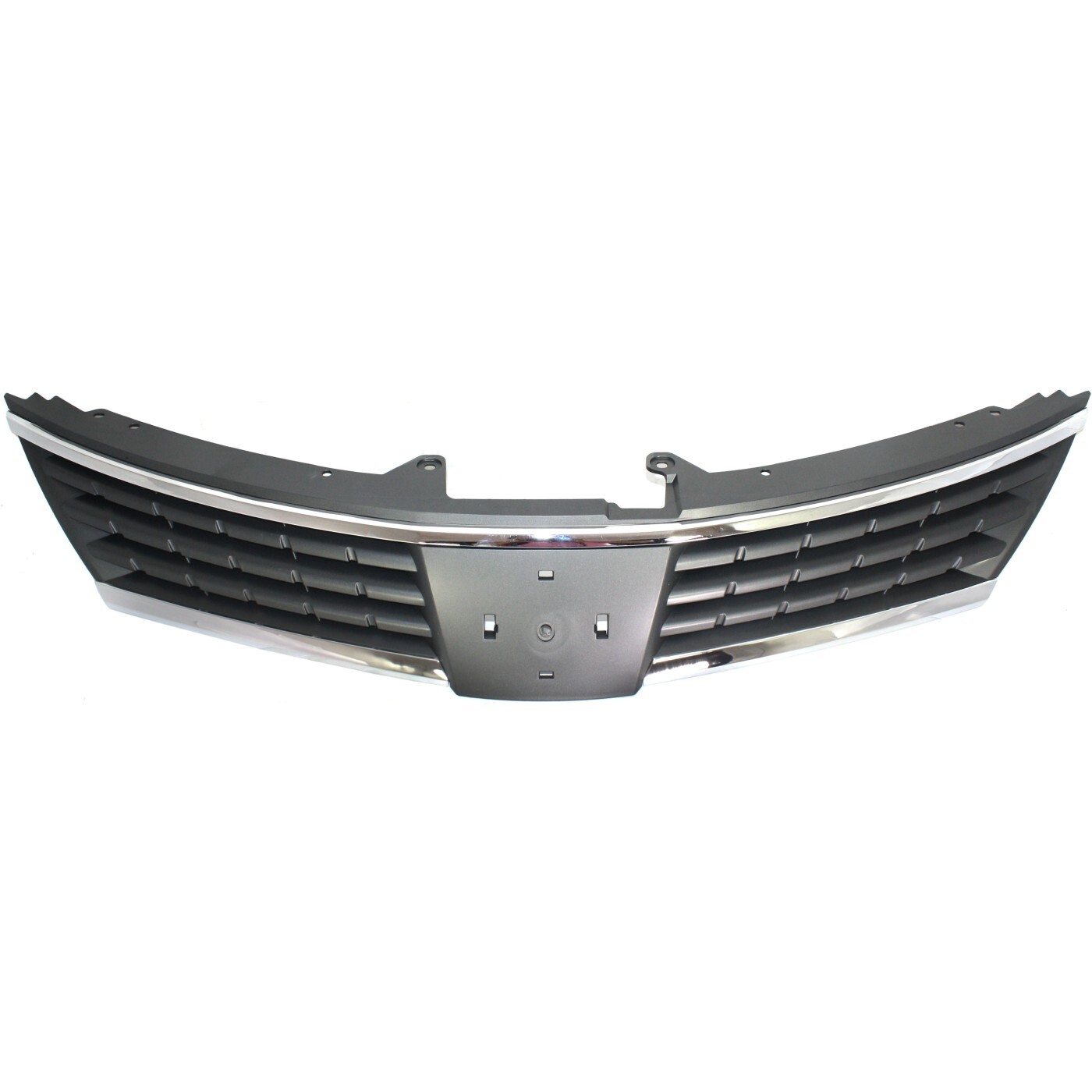 Grille For 2007-2009 Nissan Versa Lower Gray Plastic | eBay