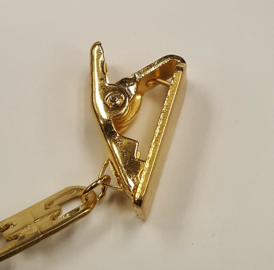 6.5 inch Length Pager Chain * Gold Color Finish * FREE SHIPPING * NEW ...