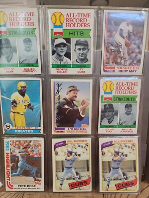 Topps 77-80's Baseball Card Lot Of 18 Cards | eBay