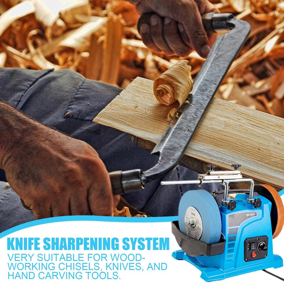 8In Variable Speed Wet Sharpening System Water Cooled Wet/Dry Knife ...