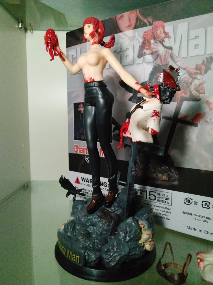 SEXY action figure MAKIMA AND DENJI CEMETERY G.K Chainsaw Man undressable breast | eBay