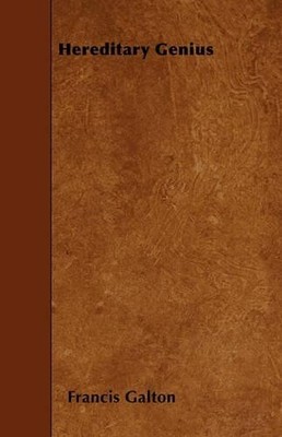 Francis Galton Hereditary Genius (Poche) | eBay