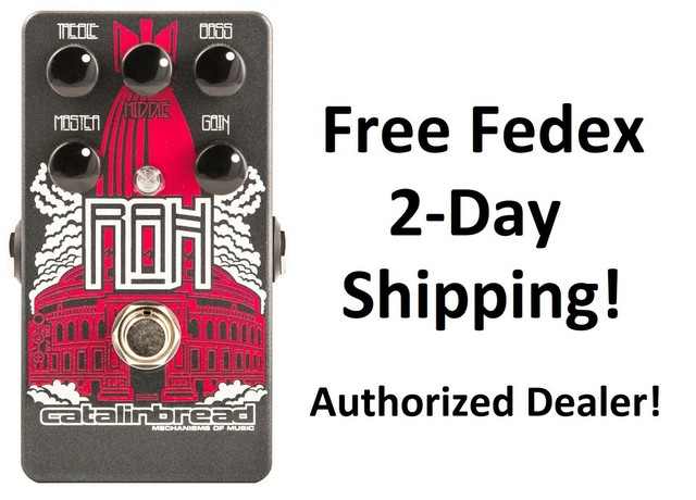 Catalinbread RAH Overdrive Guitar Effects Pedal for sale online | eBay