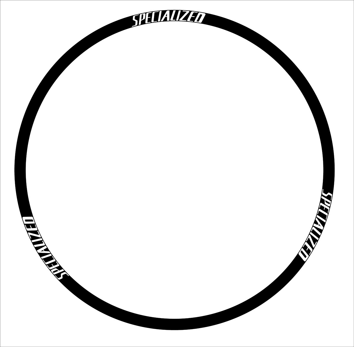 Kit of 12 vinyl stickers for Specialized road mtb bike wheel rims | eBay