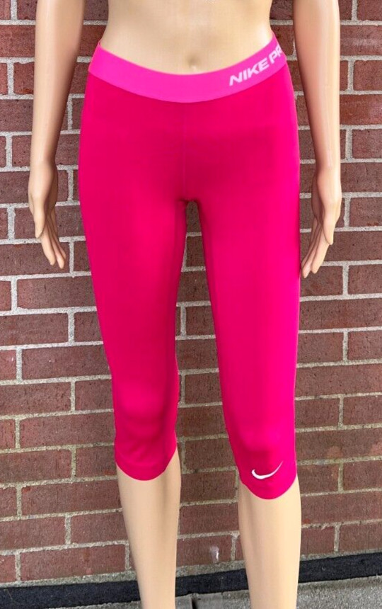 Nike Pro Compression Dri-Fit Hot Pink Capri Size S - Gem