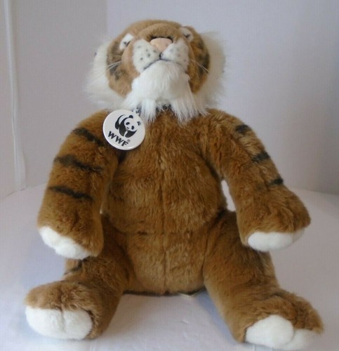 Build A Bear World Wildlife Fund Bengal Tiger Plush 2001 Stuffed Animal ...