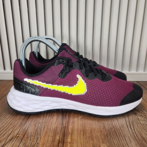 Nike Revolution 6 Next Nature Womens Sz 6 (4.5Y) Purple Running Shoes ...