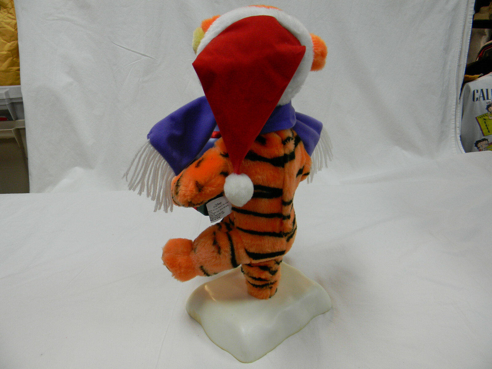 DISNEY ANIMATED WINNIE THE POOH TIGGER CHRISTMAS MOTIONETTE TELCO '98 ...