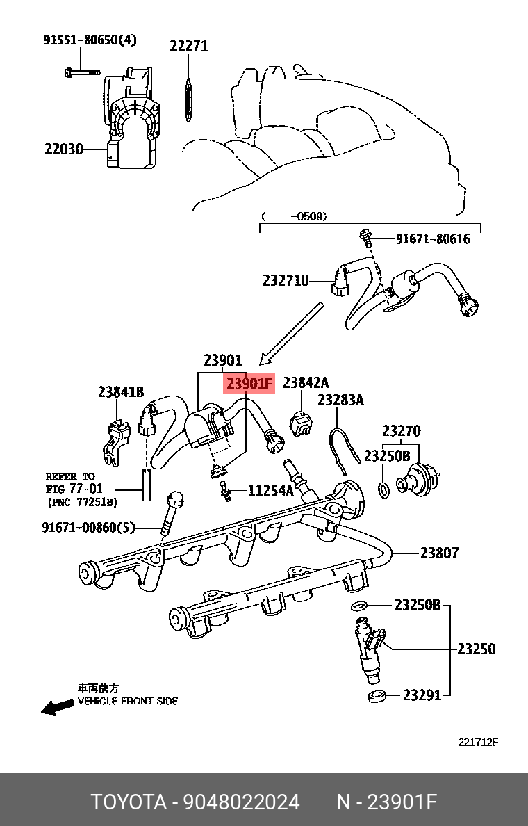Genuine OE grommet for fuel tube, 9048022024 for TOYOTA 90480-22024 | eBay
