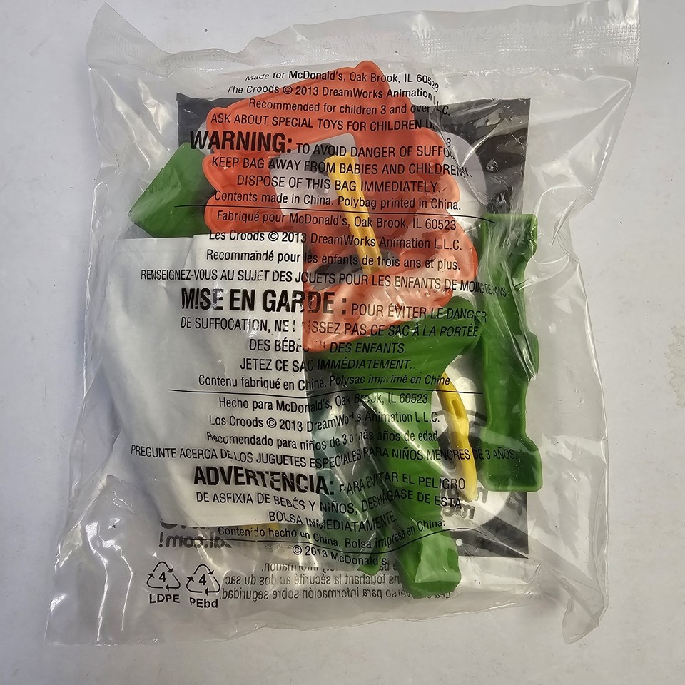 2013 The Croods Ramu Figure McDonald's Happy Meal Toy #6 New Sealed | eBay